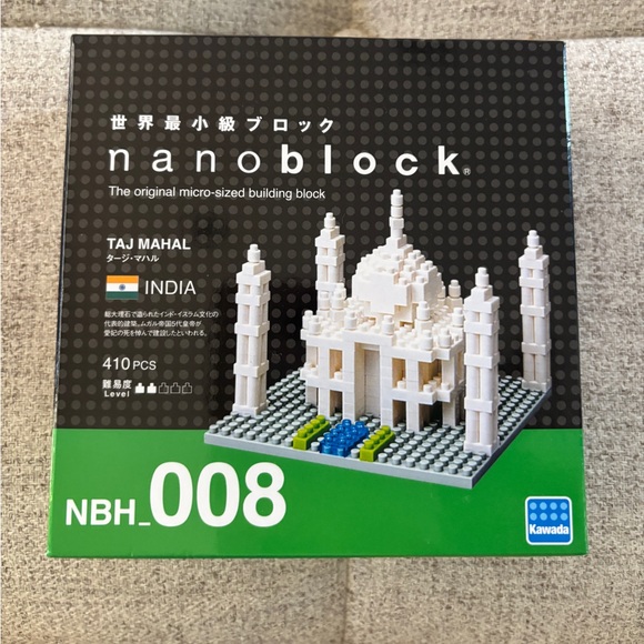 nanoblock | Toys | Nanoblock Taj Mahal Building Set White And Green ...